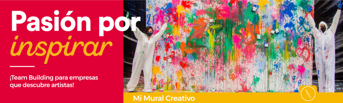 Impresionante Mural Creativo ¡hasta 300 personas crean arte!