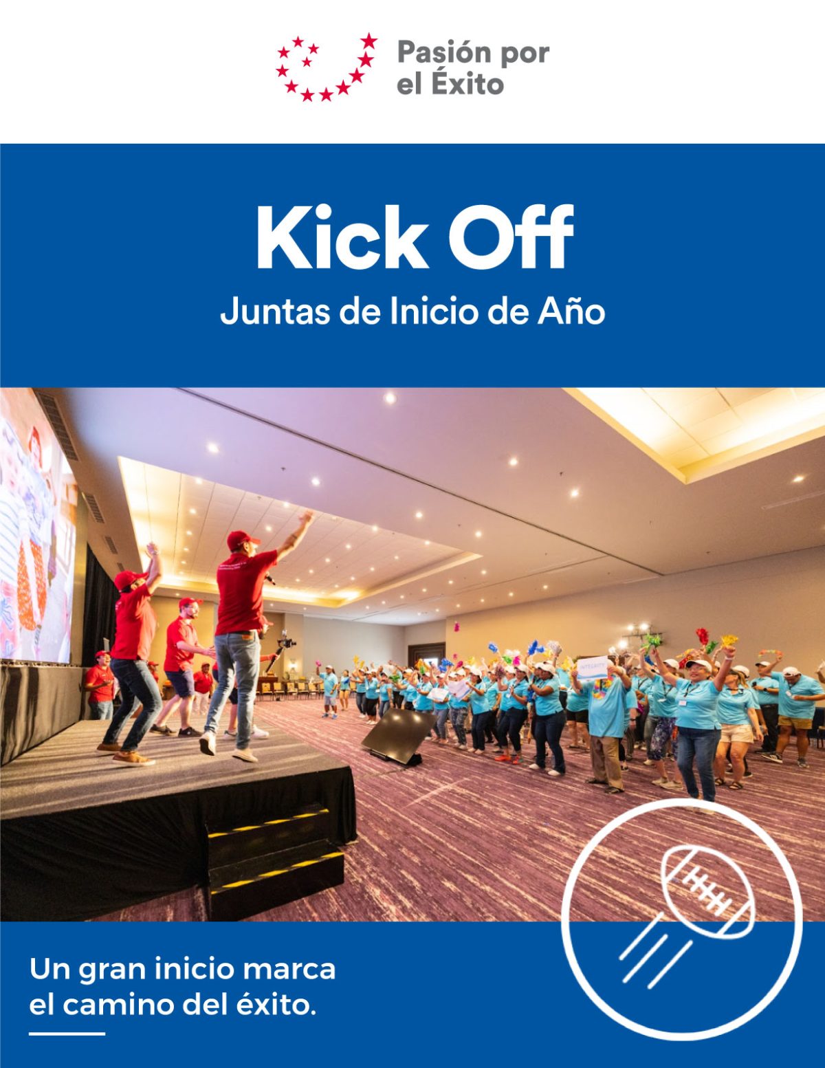 Impresionante Kick Off con dinámicas e integración en 2025.